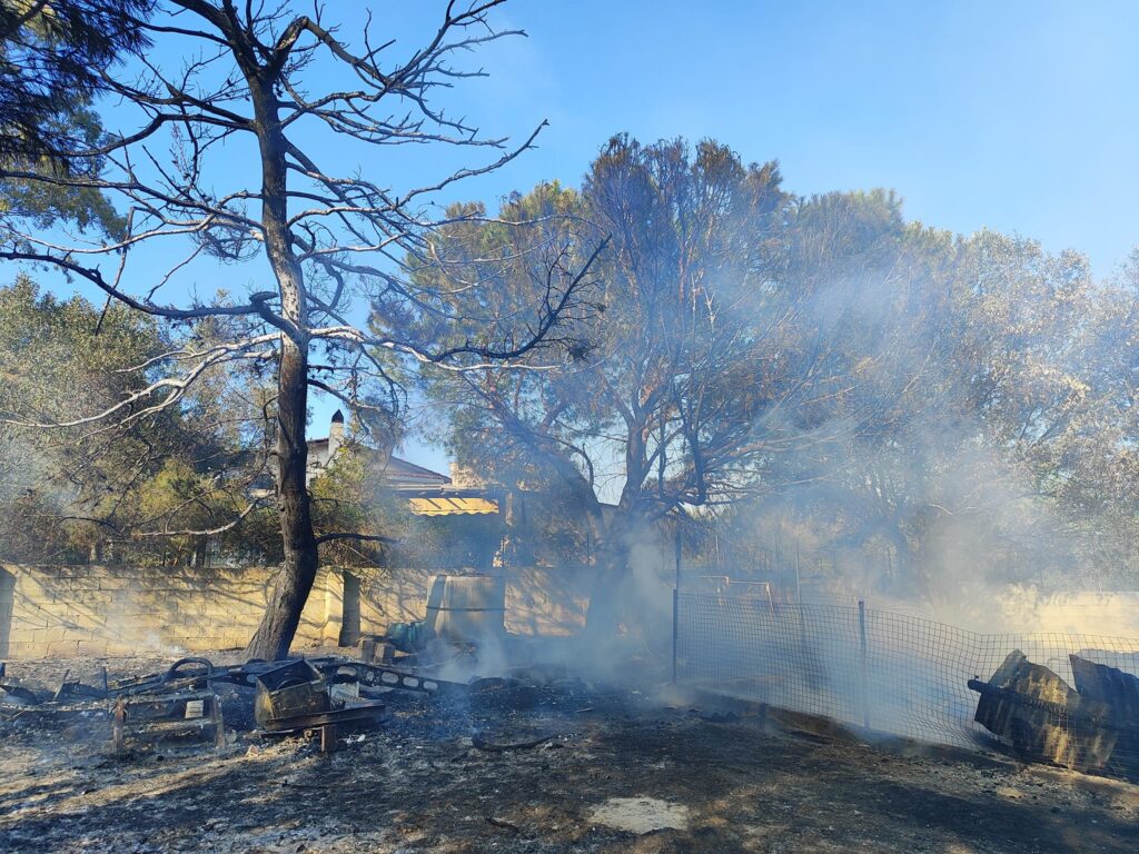 Πυρκαγιά εν υπαίθρω στην περιοχή της Κερατέας