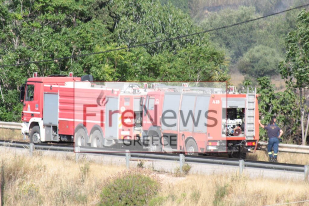 Πυρκαγιά σε χαμηλή βλάστηση στην περιοχή Τζαβαρδέλλα στον Ασπρόπυργο