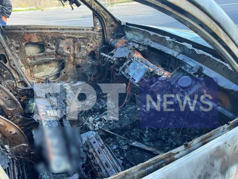 Πυρκαγιά σε Ι.Χ όχημα στην στην Κρυονερίδα Χανίων