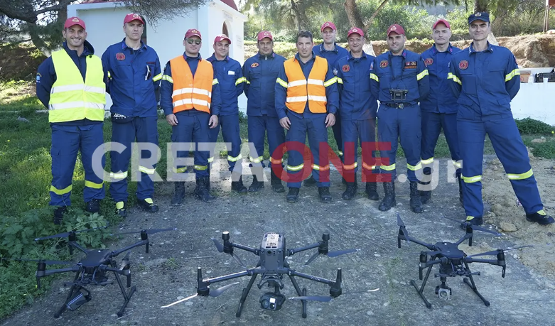 Τα drones της Πυροσβεστικής στη μάχη της διάσωσης και της πυρόσβεσης