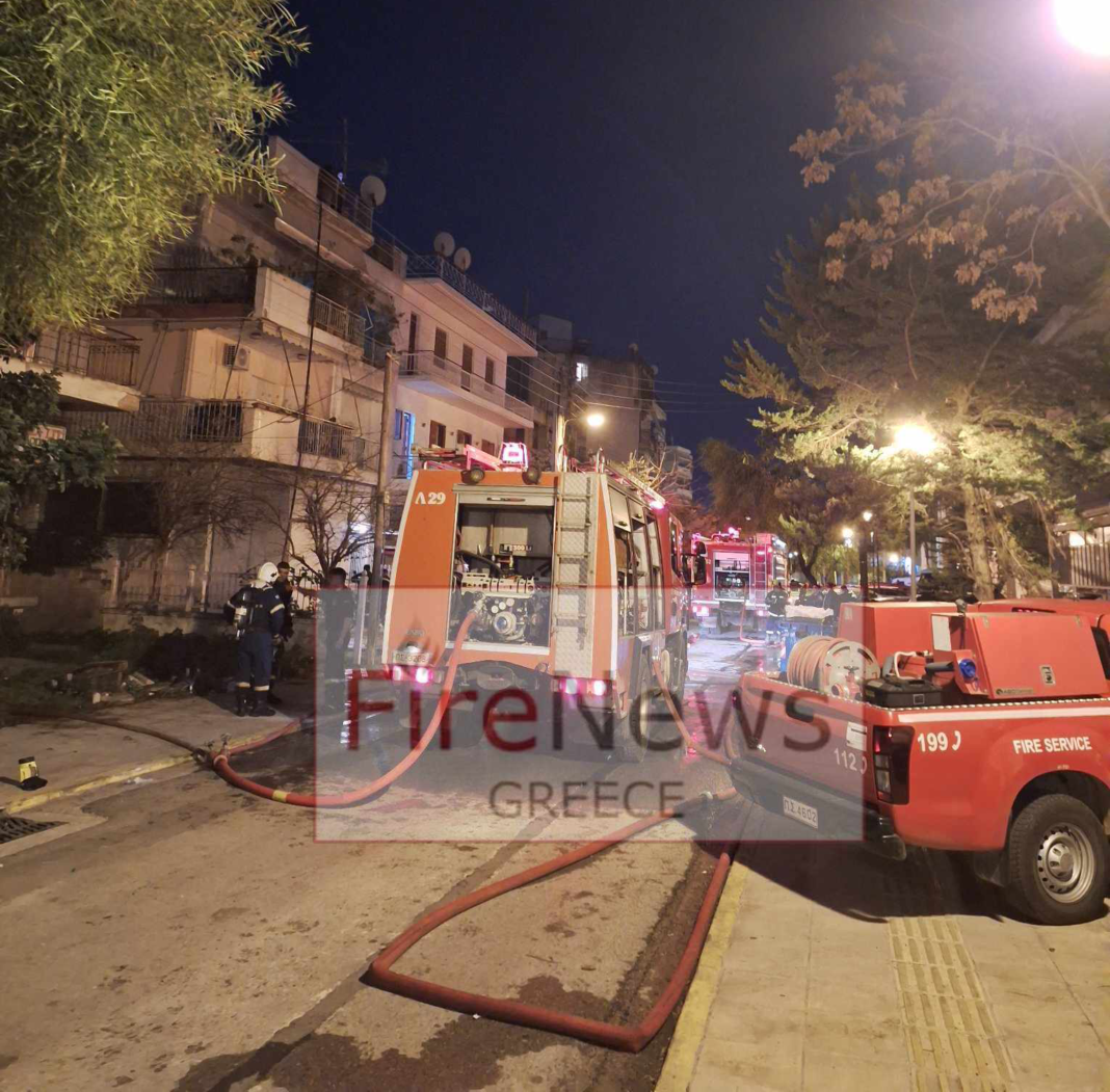 Πυρκαγιά σε χώρο εγκαταλελειμμένου κτιρίου επί της οδού Αρτέμιδος στο ...