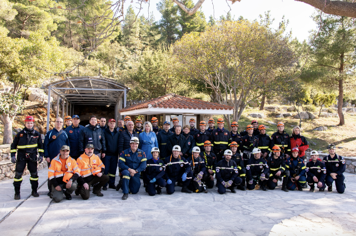 Άσκηση σπηλαιοδιάσωσης από την Ε.Μ.Α.Κ στα Πετράλωνα Χαλκιδικής